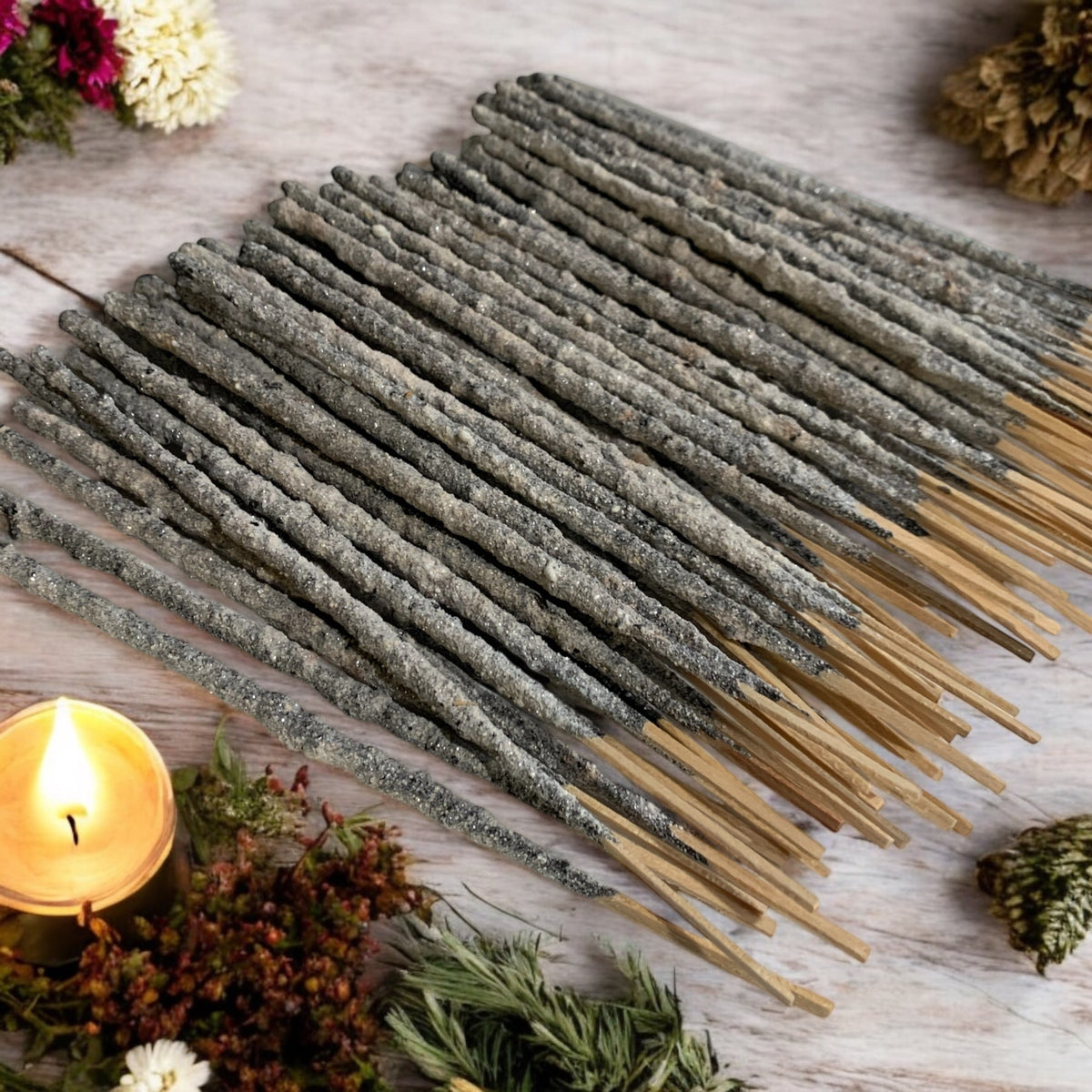 Natural Herb & Resin Incense Sticks | White Yagra – Vintage Alchemy